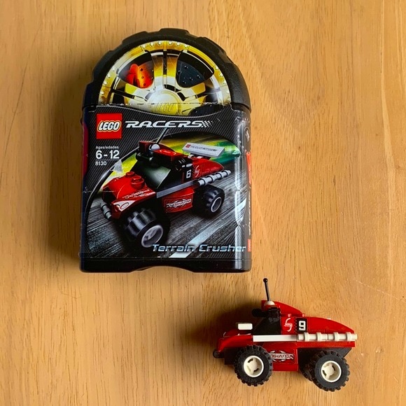 Lego | Toys | Lego Racers Set 83 Terrain Crusher Age 612 Yearsred Lego ...